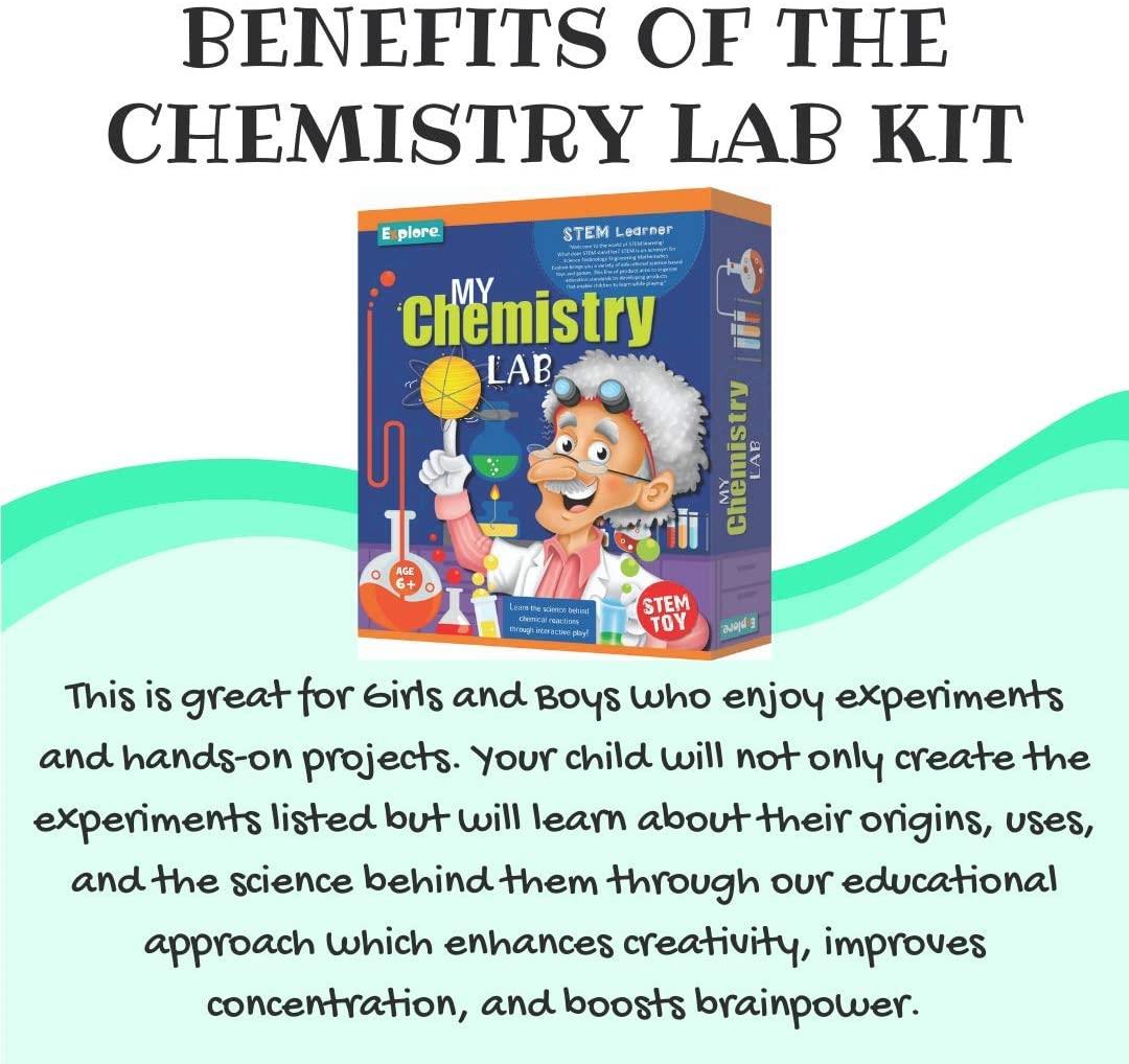 DIY Explore STEM Learner Kit - My Chemistry Lab | MMT – Mighty Mojo Toys