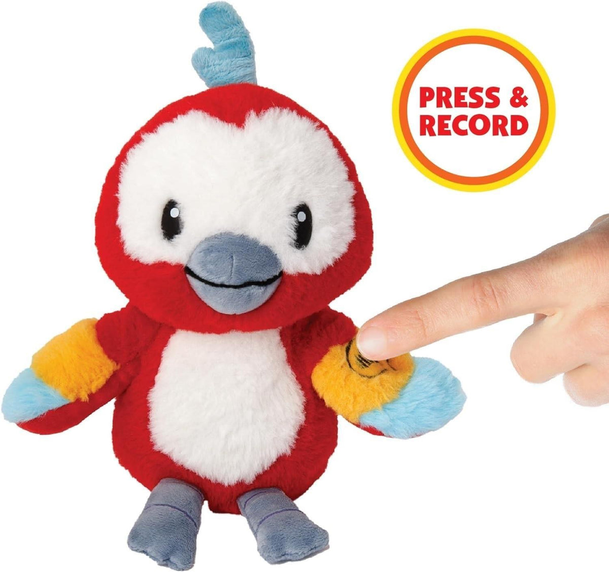 Copy Chats Parrot Plush Talk Back Soft Toy Learning Record Mighty Mojo ...