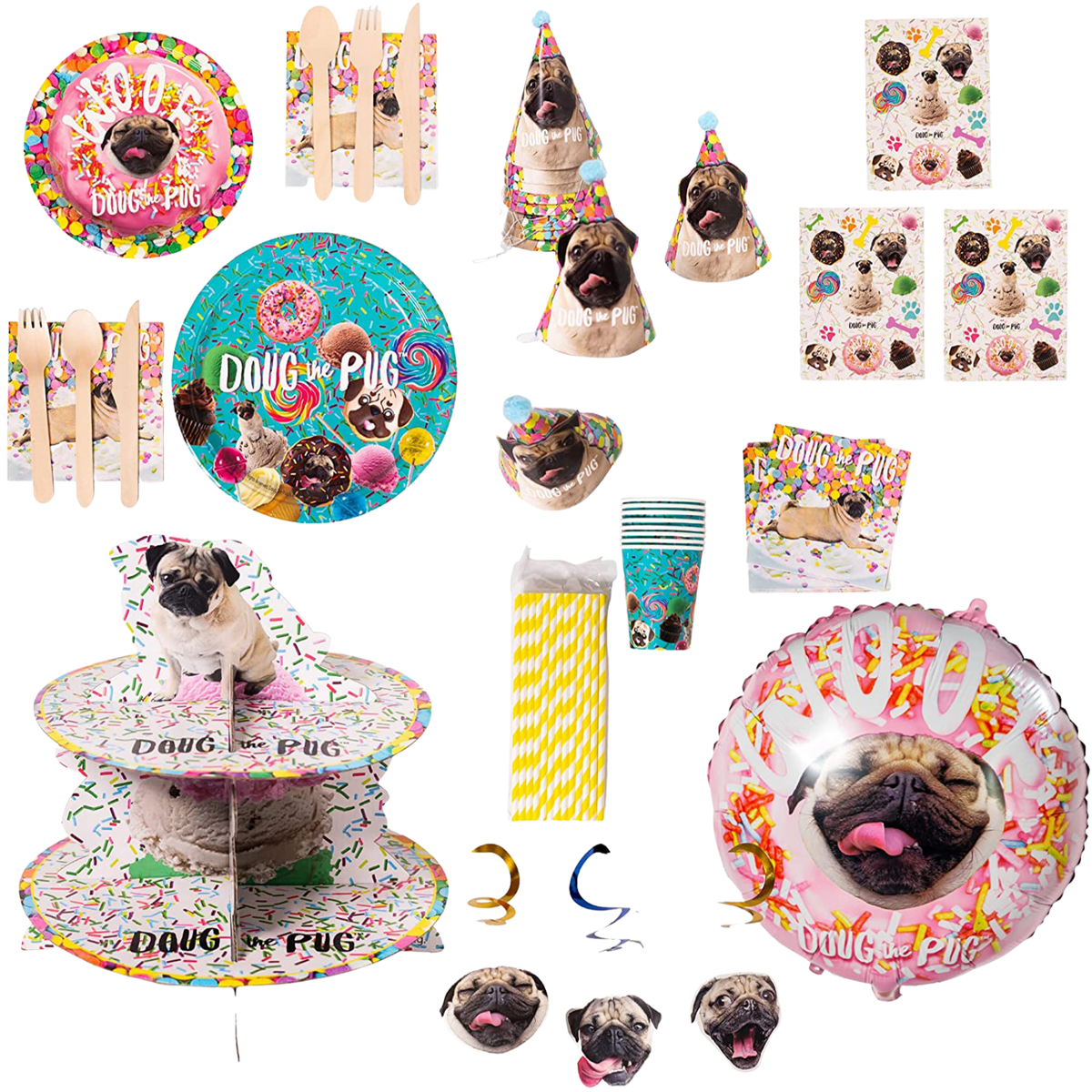 Doug The Pug Party in a Box! | MMT – Mighty Mojo Toys