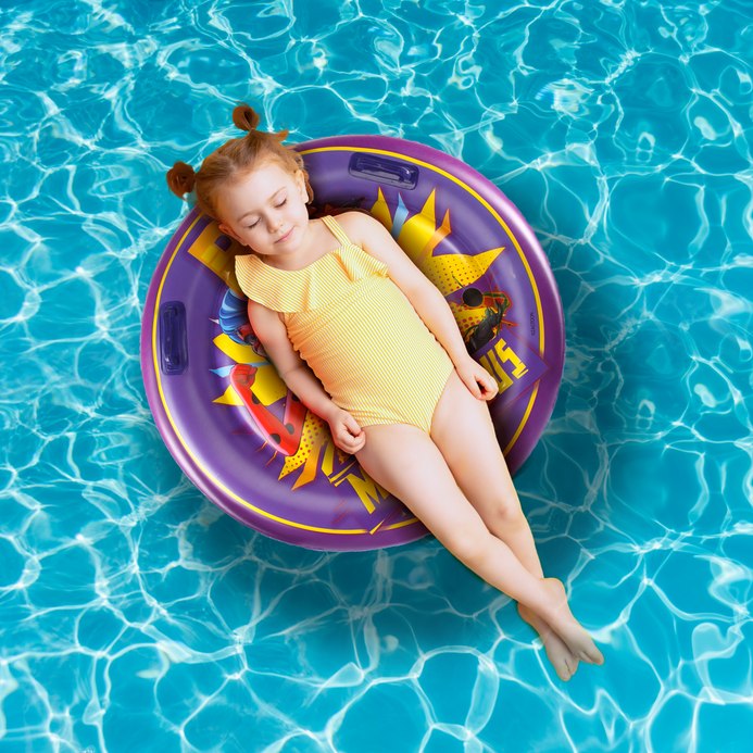Kiddie pool float store
