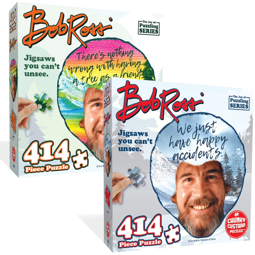 Bob Ross Puzzles Bundle – Mighty Mojo Toys